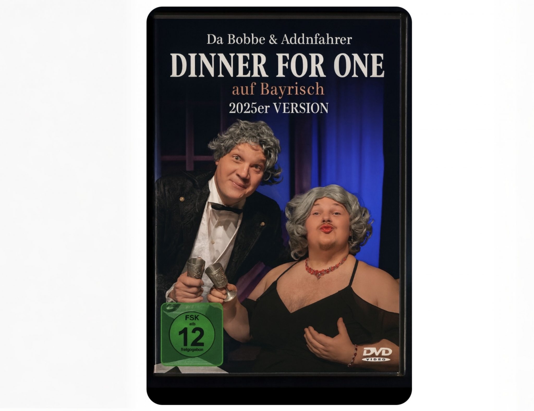 NEUE DVD 2025″Dinner for One auf Bayrisch“ – Bobbe-Kabarett